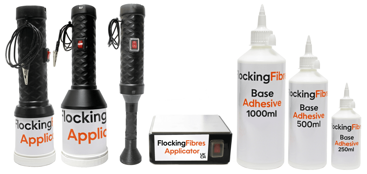 FlockingFibre | Flocking fibres, adhesives and applicators